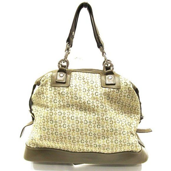 Celine | Bags | Celine Celine C Macadam Pattern Ce02 Bag Boston Ladies ...